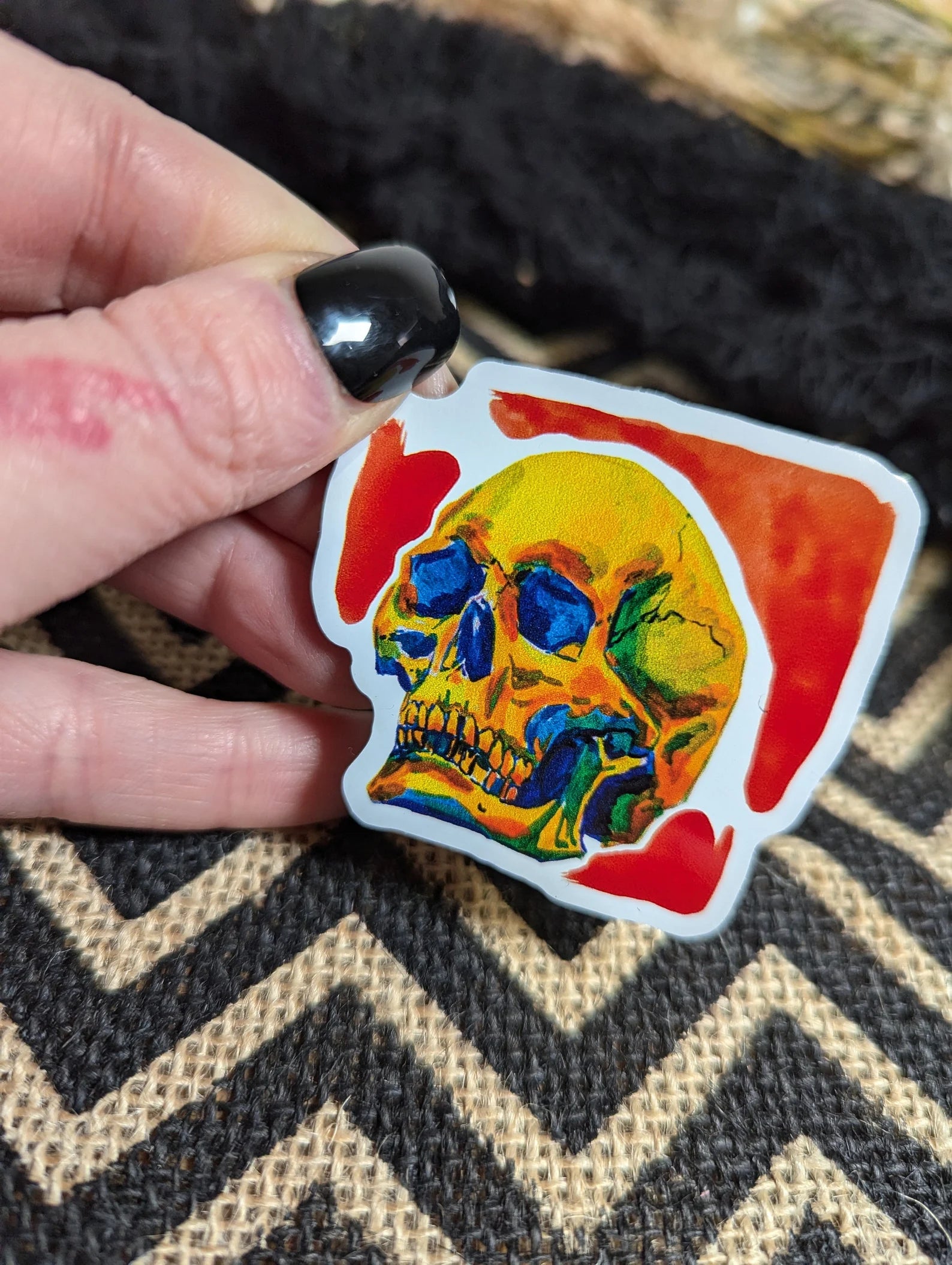 Neon Skull, Sticker – Blacksound Records