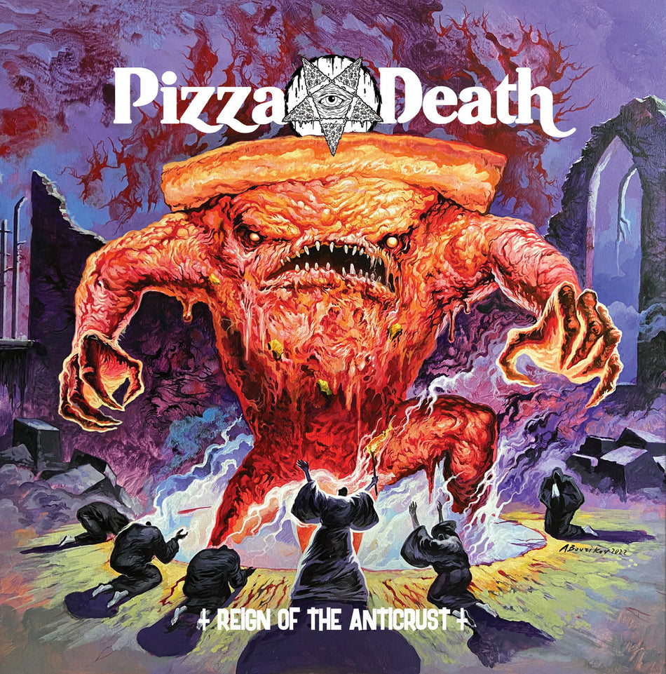 Pizza Death – Reign Of The Anticrust LP – Blacksound Records