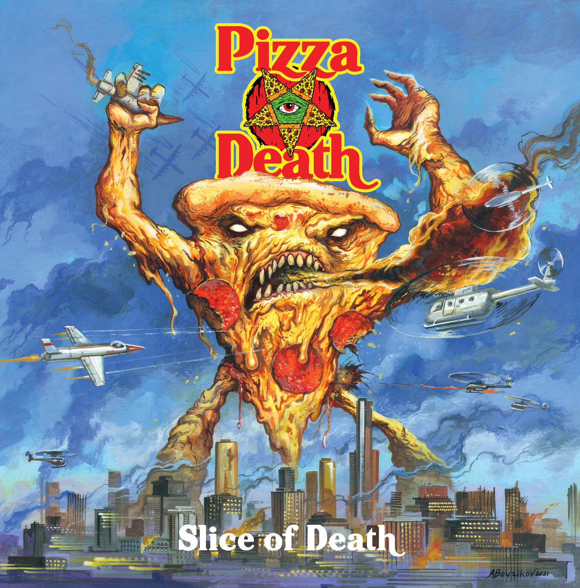 Pizza Death – Slice Of Death LP – Blacksound Records
