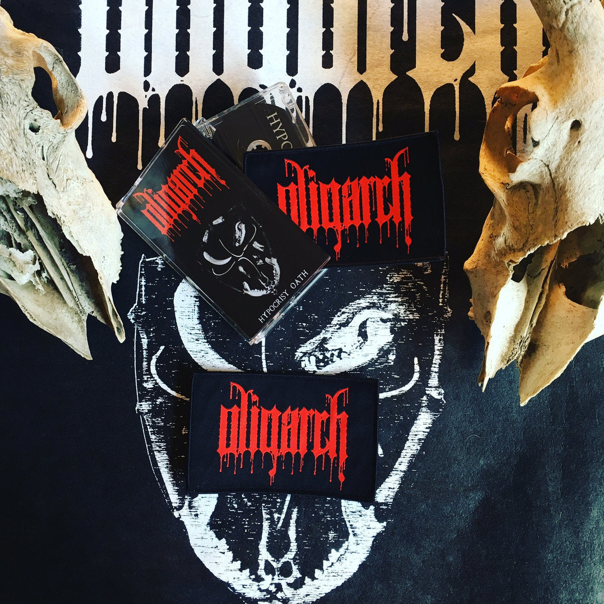 Oligarch, logo patch – Blacksound Records
