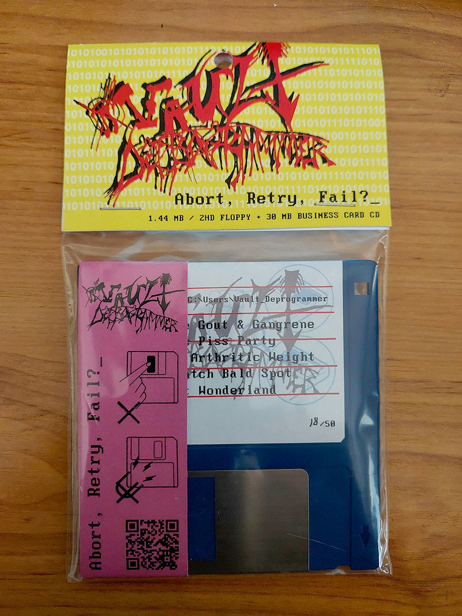 Vault Deprogrammer – Abort, Retry, Fail?_ CD – Blacksound Records